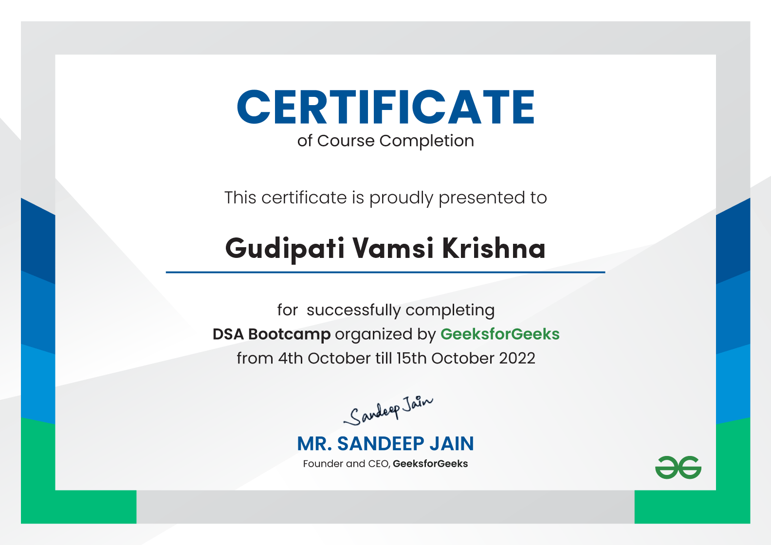 Vamsi Krishna - ASE @Infor || B.Tech CS @SVEC || Problem Solver || C || Java || Python ...