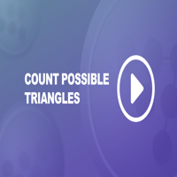 Count Possible Triangles - GeeksforGeeks | Videos