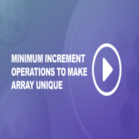 Minimum Increment operations to make Array unique - GeeksforGeeks | Videos