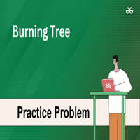 Burning Tree | DSA Problem - GeeksforGeeks | Videos