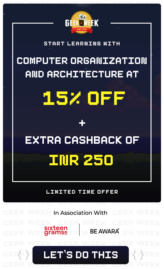 6_COA | GeeksforGeeks