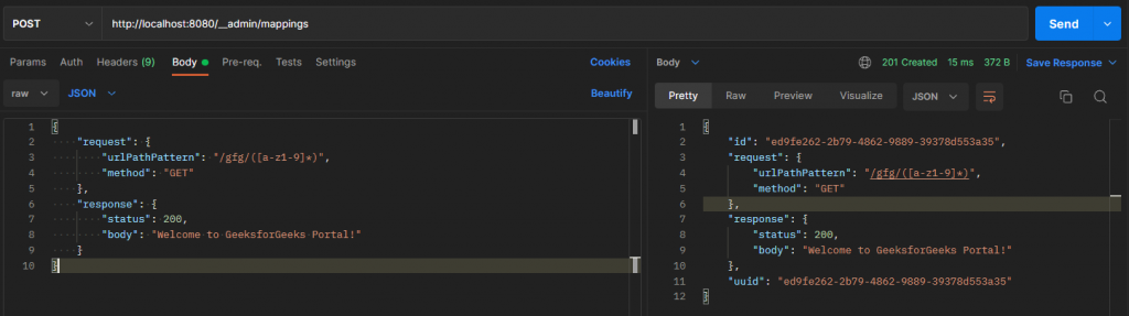 request-matching-2 | GeeksforGeeks