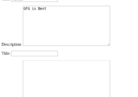 Django ModelFormSets - GeeksforGeeks
