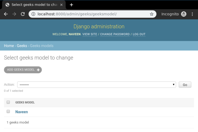 CreateView - Class Based Views Django - GeeksforGeeks