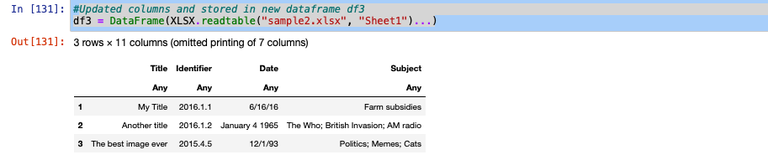 Working with Excel Files in Julia - GeeksforGeeks