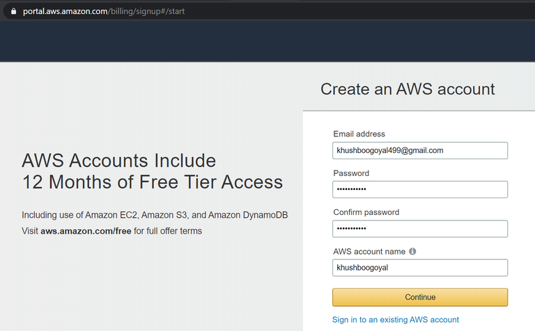 Amazon Web Services - Setting Up an AWS Account - GeeksforGeeks