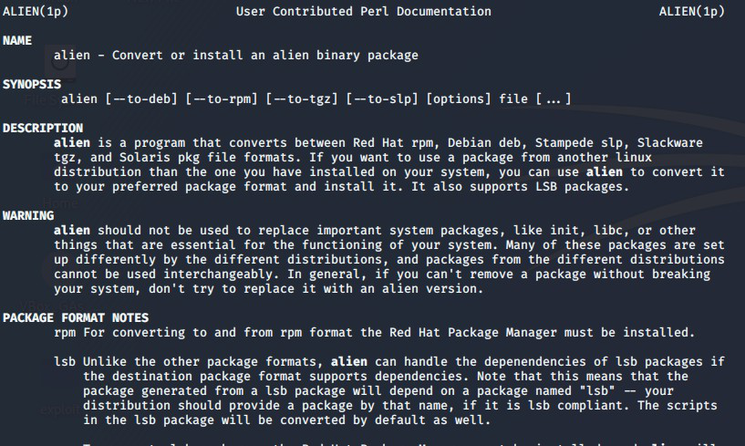 How to Convert .rpm package to .deb using alien Package Converter? - GeeksforGeeks