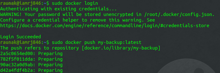 Backing up a Docker Container - GeeksforGeeks
