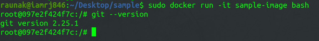 Creating a Docker Image with Git Installed - GeeksforGeeks