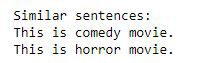 Find most similar sentence in the file to the input sentence | NLP ...