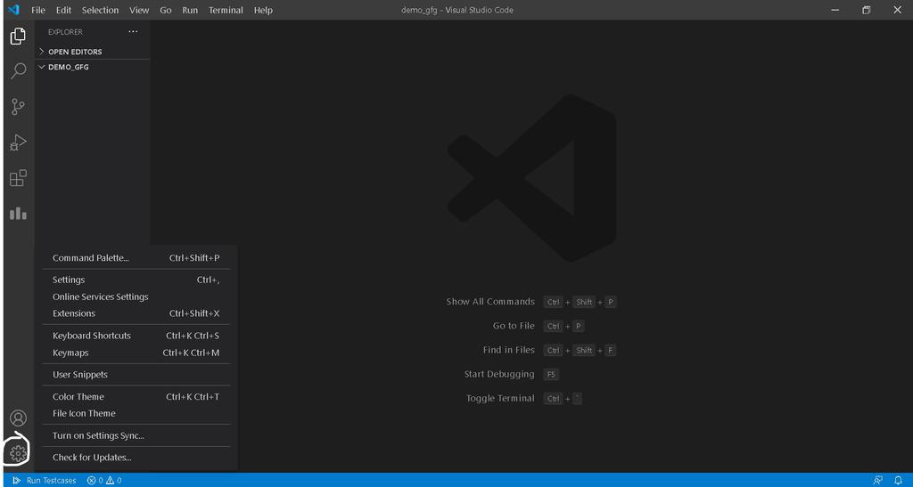 How to create the boilerplate code in VS Code? - GeeksforGeeks