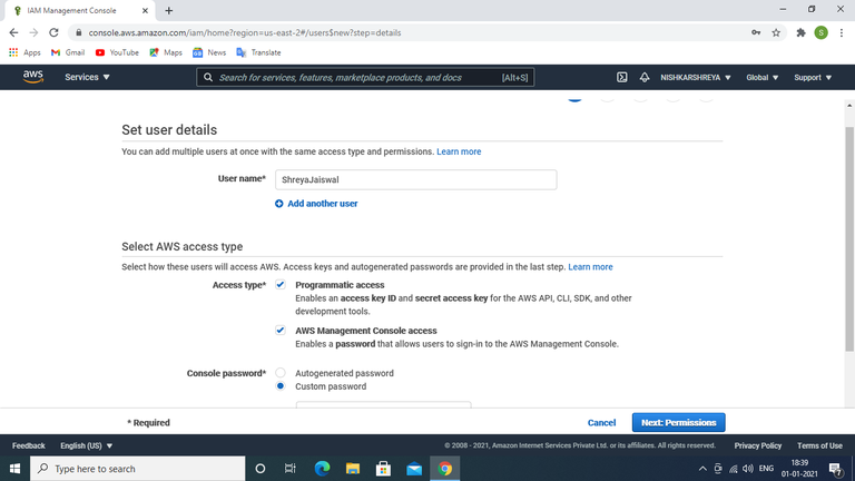 Amazon Web Services - Identities - GeeksforGeeks