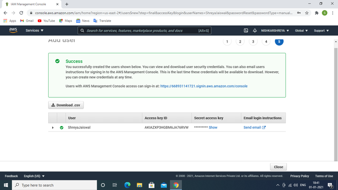 Amazon Web Services - Identities - GeeksforGeeks