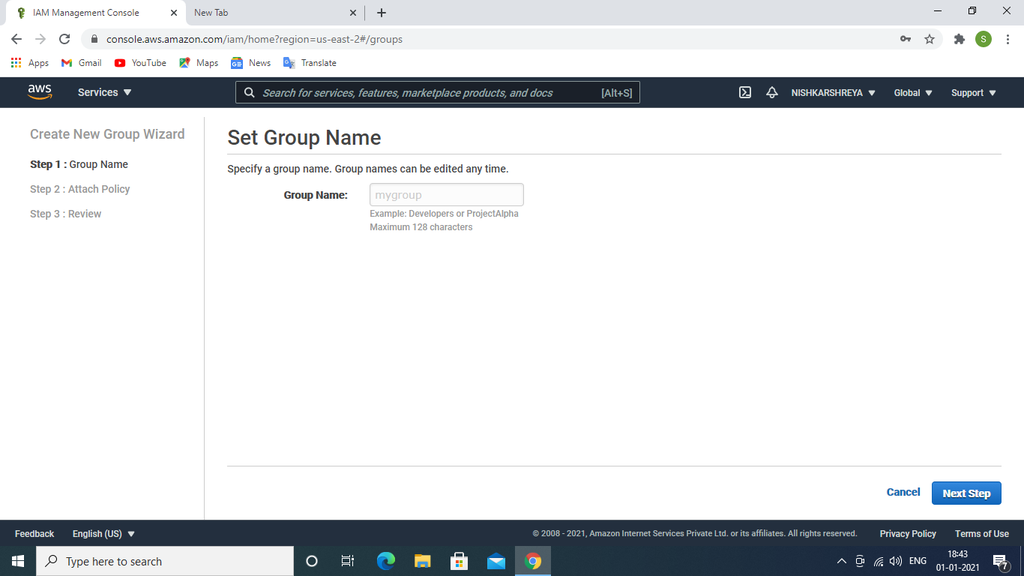Amazon Web Services - Identities - GeeksforGeeks