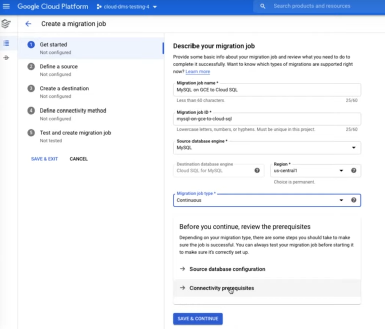 Google Cloud Platform - Overview of Data Migration Service - GeeksforGeeks