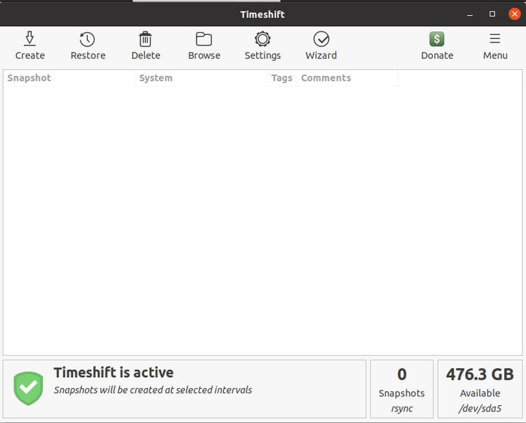 Taking Linux System Snapshots with Timeshift - GeeksforGeeks