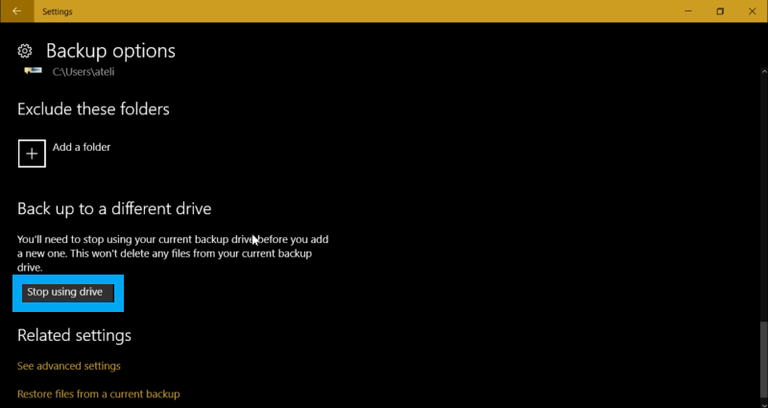 Backup & Restore Files using Windows File History - GeeksforGeeks