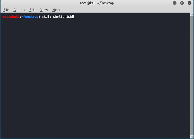 Shellphish Tool in Kali Linux - GeeksforGeeks