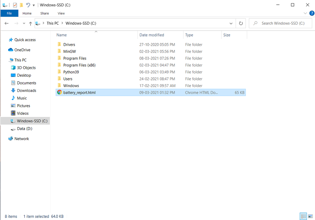 How to Check your Laptop's Battery Health in Windows 10? - GeeksforGeeks