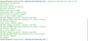 Shell Script to Download Files From a Source Directory on a Remote FTP ...