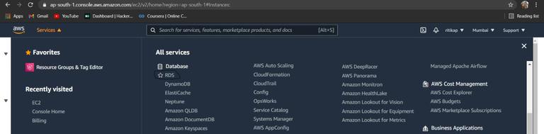 Amazon RDS - Restoring From a DB Snapshot - GeeksforGeeks