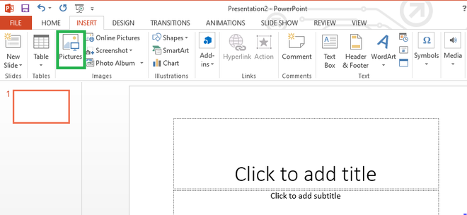 How to Insert a Picture in MS Powerpoint - GeeksforGeeks