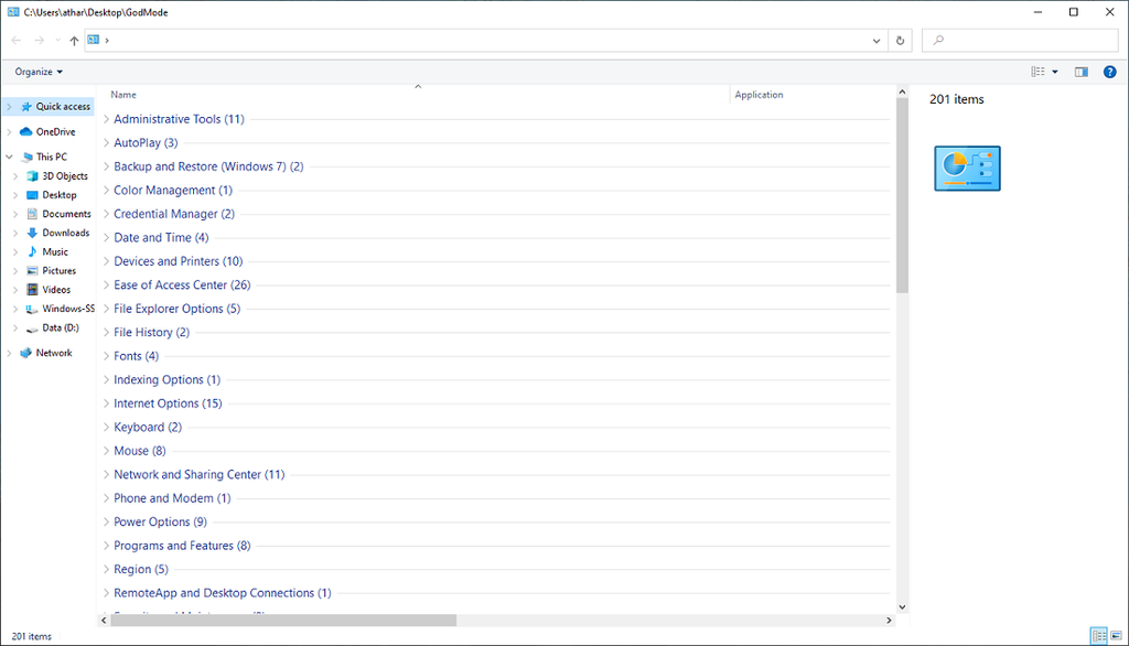 How to Enable the God Mode in Windows to Get Complete Control of all PC ...