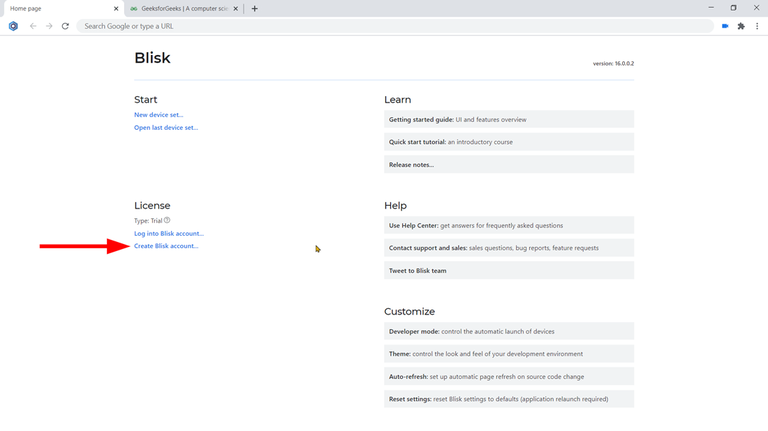 Cross-device Testing of Web Applications with Blisk - GeeksforGeeks