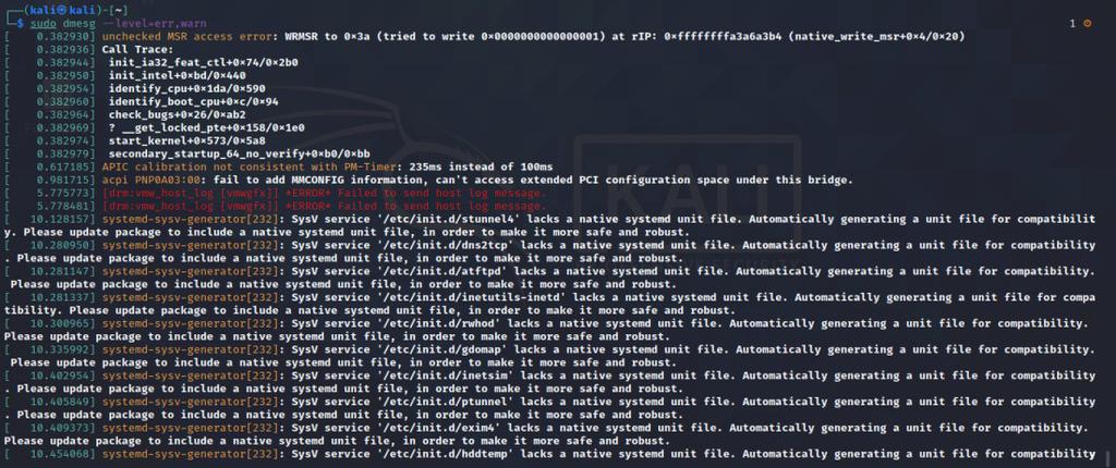 How to use the dmesg Command on Linux - GeeksforGeeks
