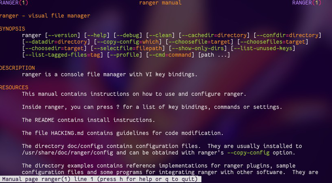 Ranger - A CLI File Manager - GeeksforGeeks