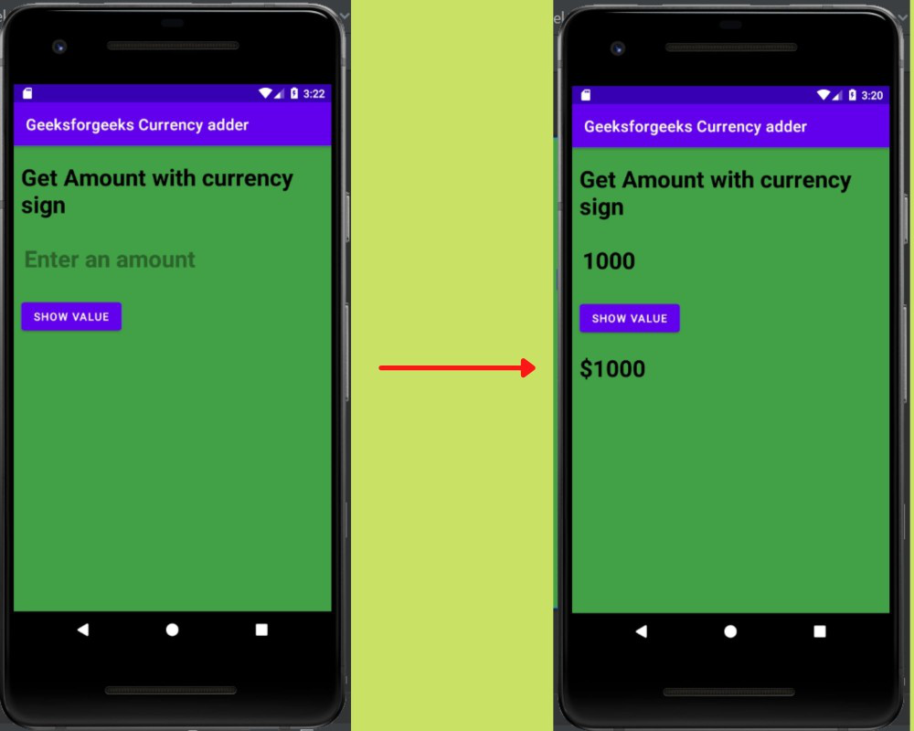 How to Use getCurrencyInstance Method in Android? - GeeksforGeeks