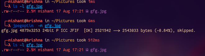 Optimize and Compress JPEG or PNG Images in Linux Command line ...