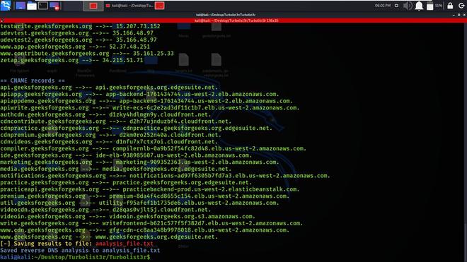 Turbolist3r - Subdomain enumeration tool - GeeksforGeeks