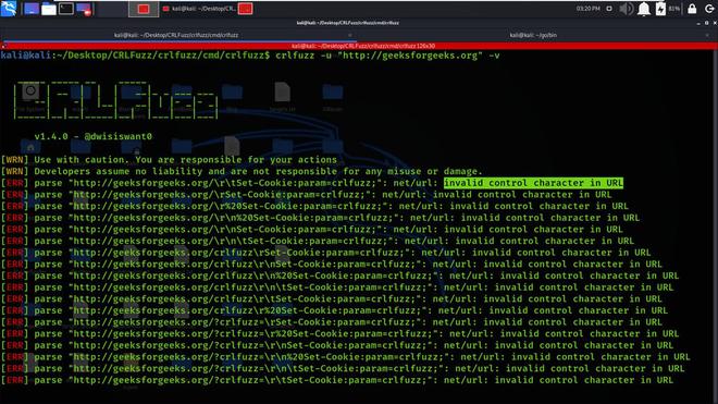 CRLFuzz - A Linux Tool To Scan CRLF Vulnerability Written in Go ...
