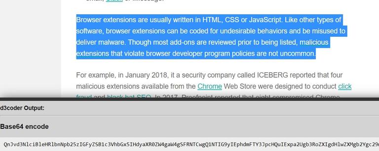 D3coder - Browser Extension to Encode or Decode - GeeksforGeeks