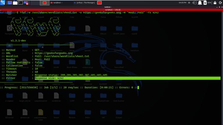 ffuf - Fast Web Fuzzer Linux Tool Written in Go - GeeksforGeeks