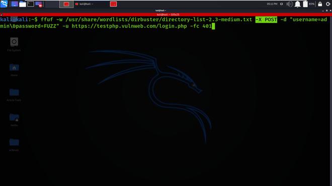 ffuf - Fast Web Fuzzer Linux Tool Written in Go - GeeksforGeeks