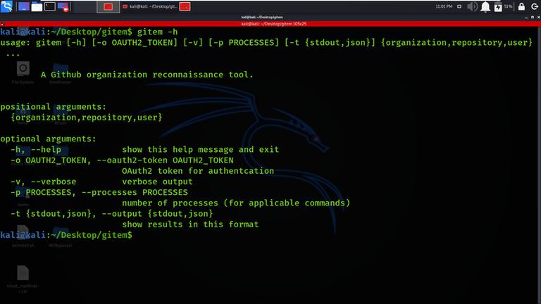 Gitem - Github organization reconnaissance tool - GeeksforGeeks