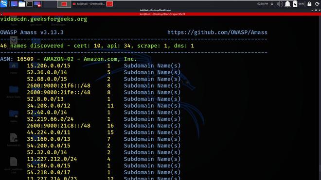 BlackDragon - Advanced Automation Tool For Web-Recon - GeeksforGeeks