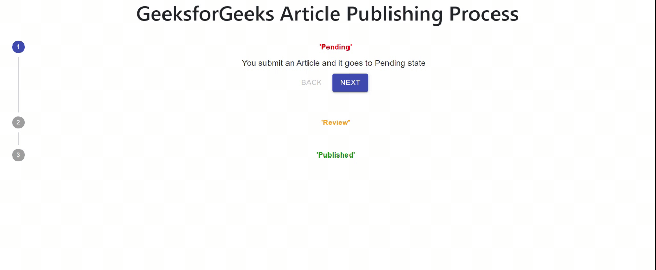 Creating A Vertical Stepper In React GeeksforGeeks Creating A Vertical Stepper In React GeeksforGeeks