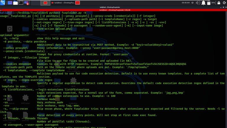 Fuxploider - File Upload Vulnerability Scanner And Exploitation Tool - GeeksforGeeks