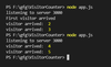 How to Implement Visitor Counter in Node.js ? - GeeksforGeeks