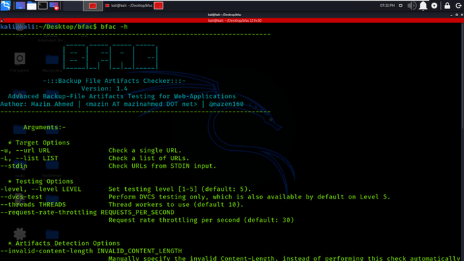 BFAC - Backup File Artifacts Checker - GeeksforGeeks