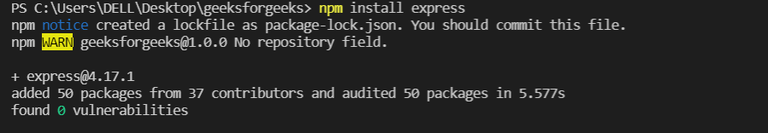 How to manage the packages in Node.js project ? - GeeksforGeeks