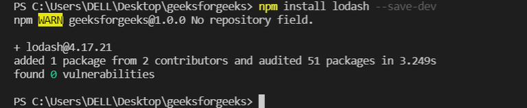 How to manage the packages in Node.js project ? - GeeksforGeeks