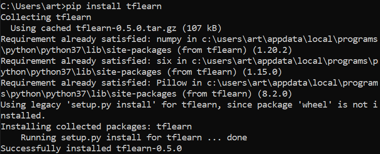 TFLearn And Its Installation in Tensorflow - GeeksforGeeks