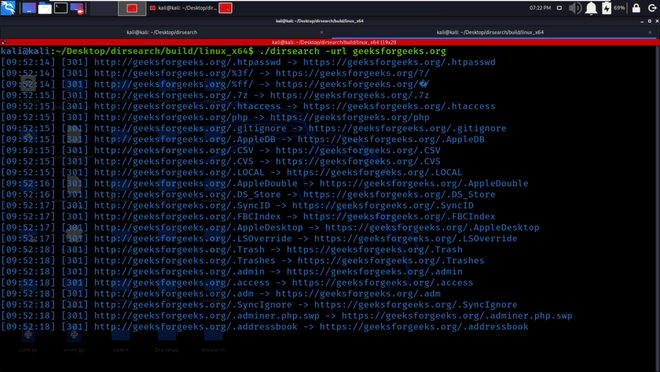 DirSearch - Go implementation of dirsearch - GeeksforGeeks