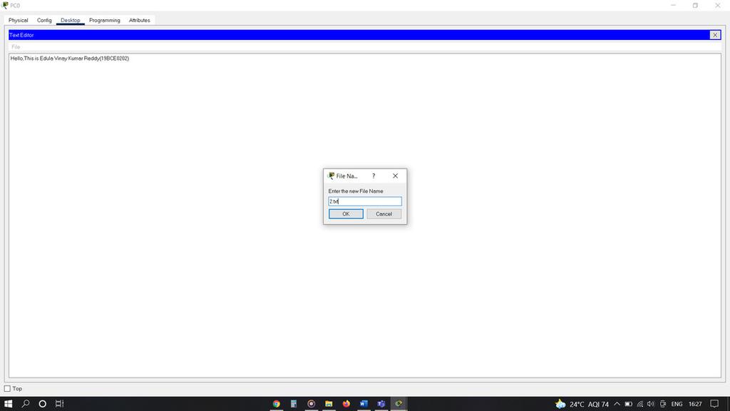 File transfer protocol server configuration using cisco packet tracer ...
