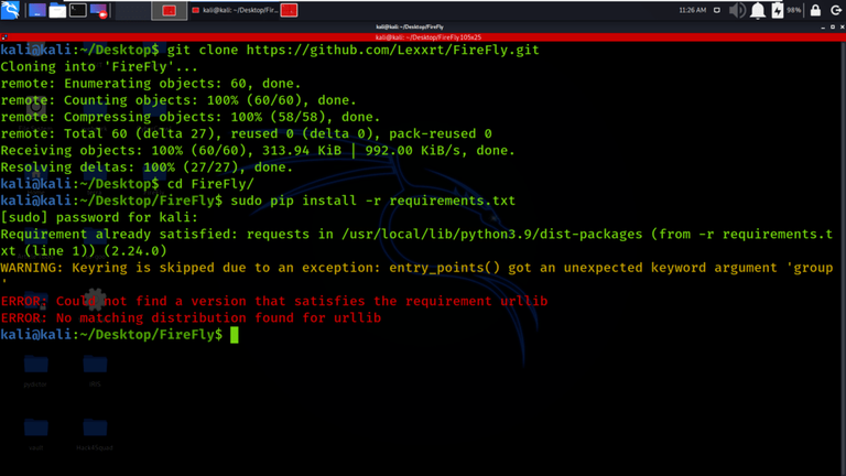 Firefly - Information Gathering Tool For Phone Numbers - GeeksforGeeks