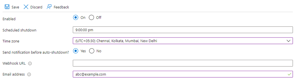 Microsoft Azure - Setting up a Auto Shutdown For Azure Virtual Machine ...